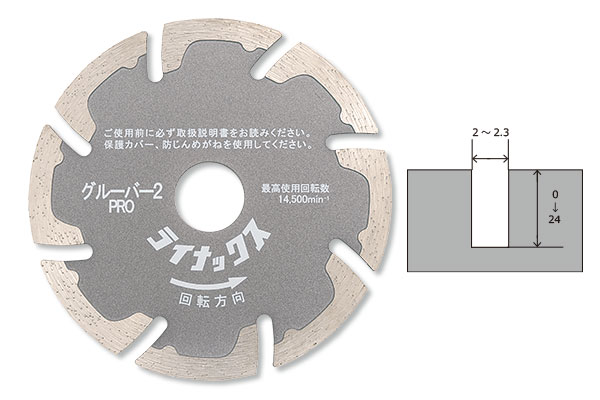 LINAX クリーンカッター HC -10M用 グルーバー2プロ｜高翔オンラインストア